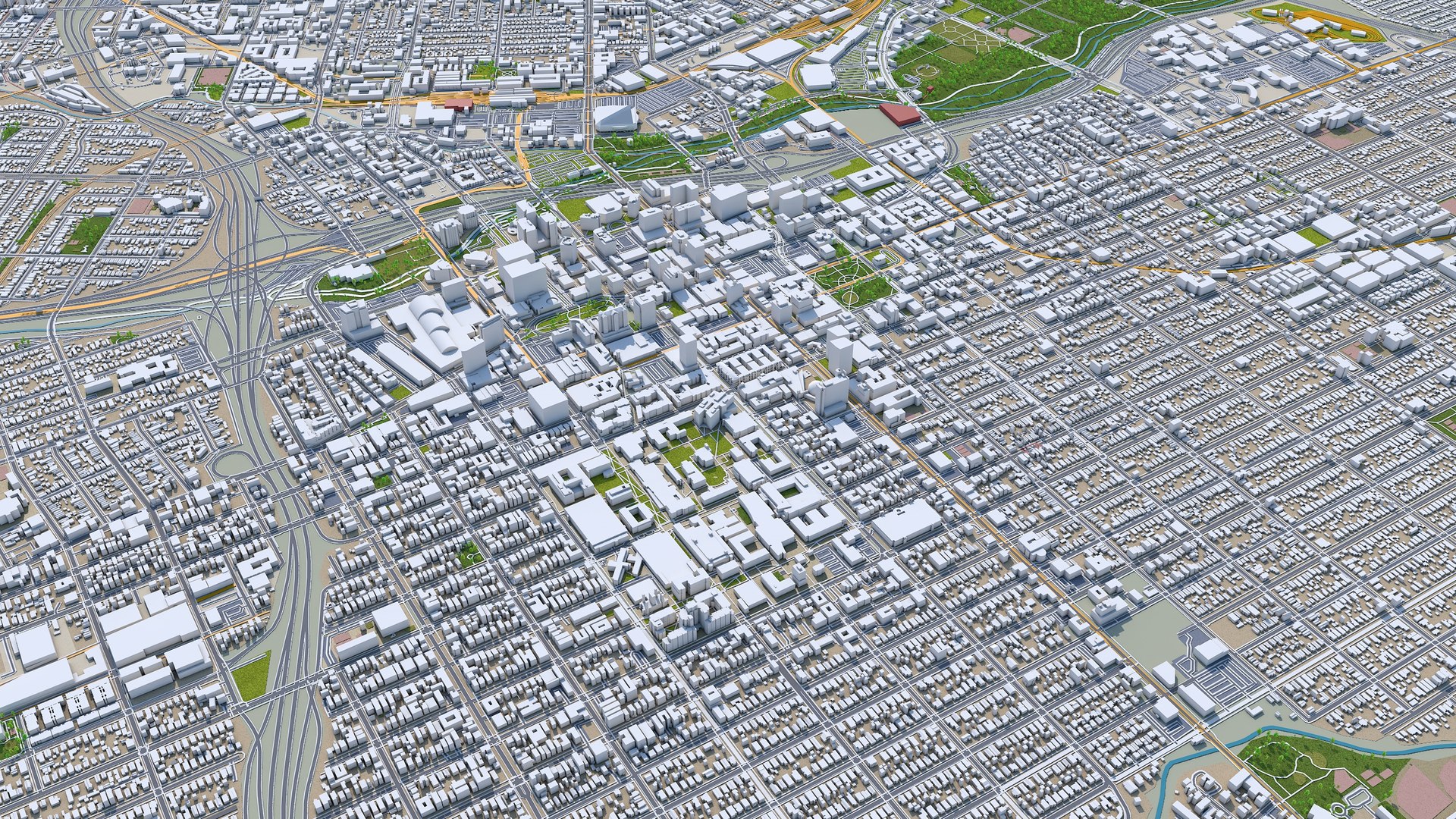 3D Model San Jose Downtown California USA - TurboSquid 1989759