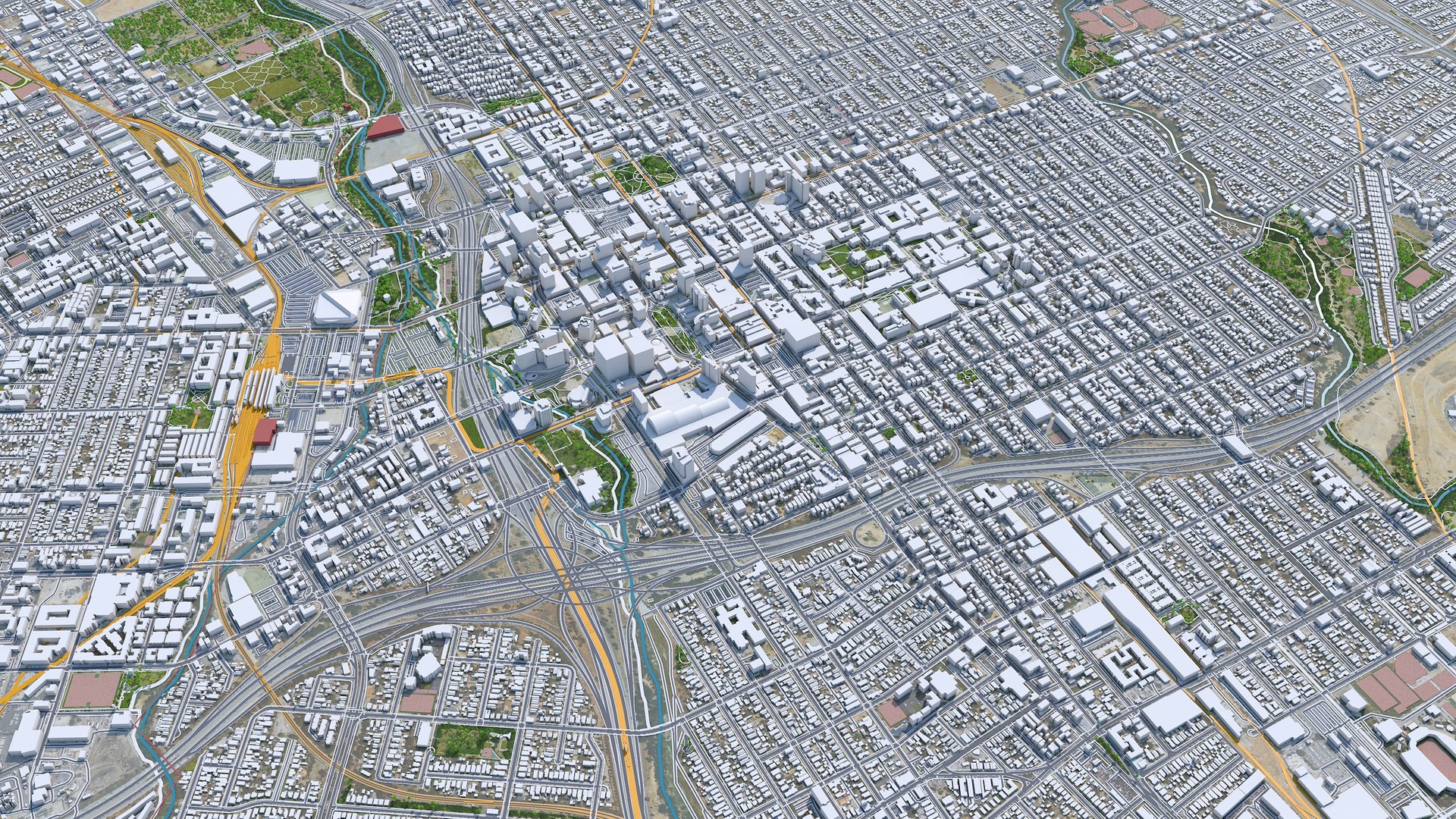3D Model San Jose Downtown California USA - TurboSquid 1989759