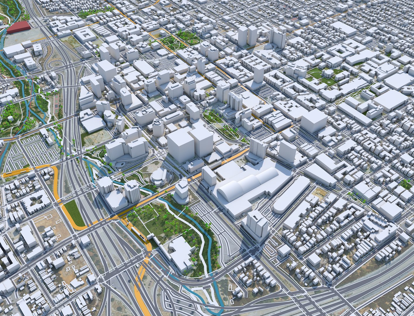 3D Model San Jose Downtown California USA - TurboSquid 1989759