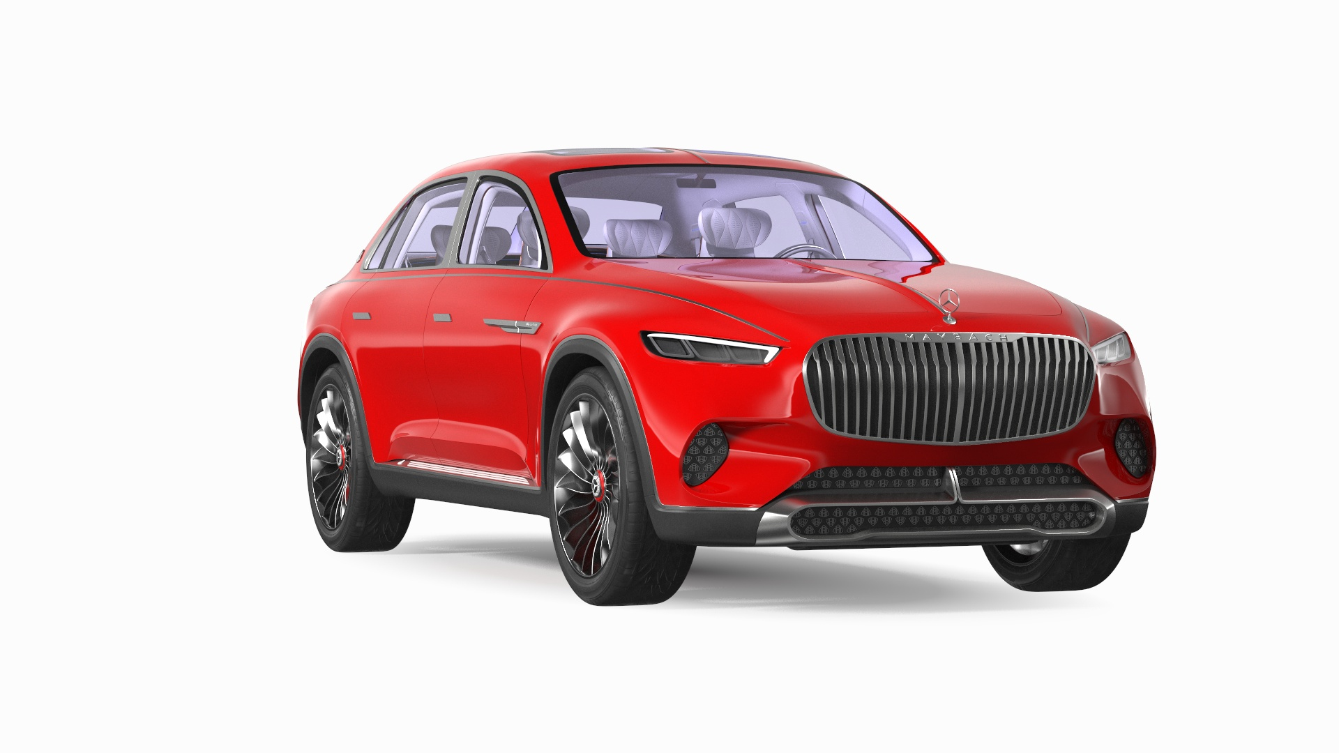 3D Mercedes-Maybach Ultimate Luxury Rigged for Maya - TurboSquid 2175537