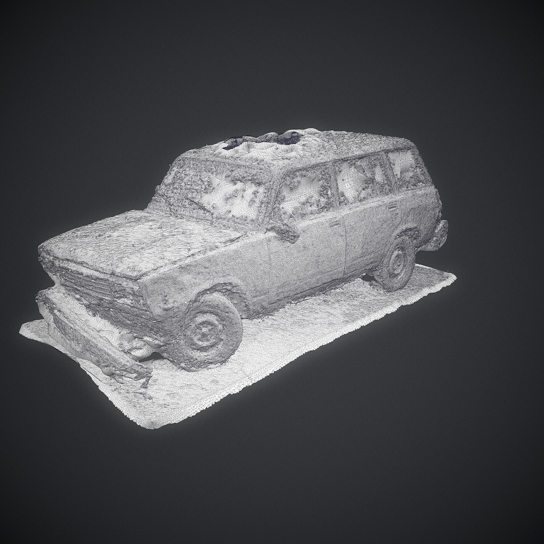 3D Scan Car Lada - TurboSquid 1407397