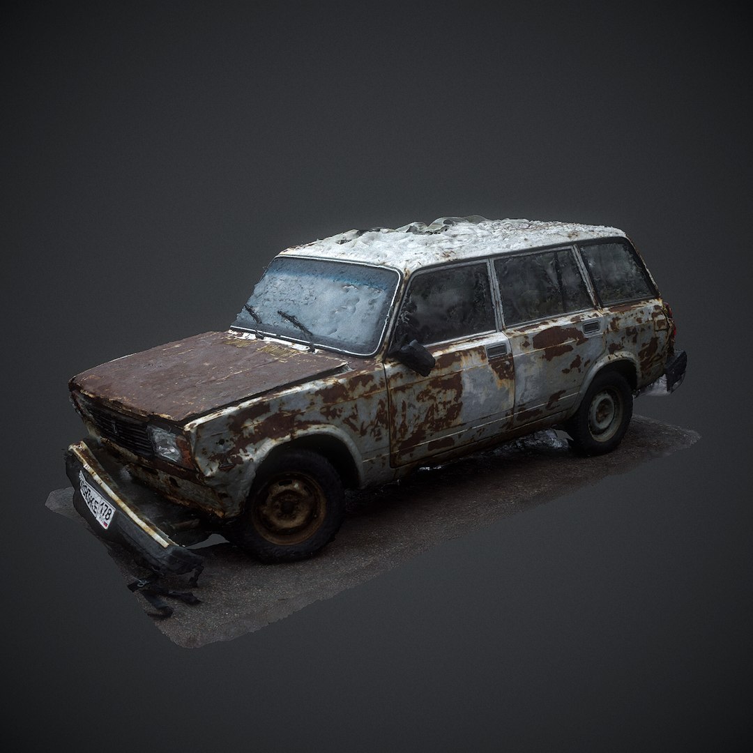 3D Scan Car Lada - TurboSquid 1407397