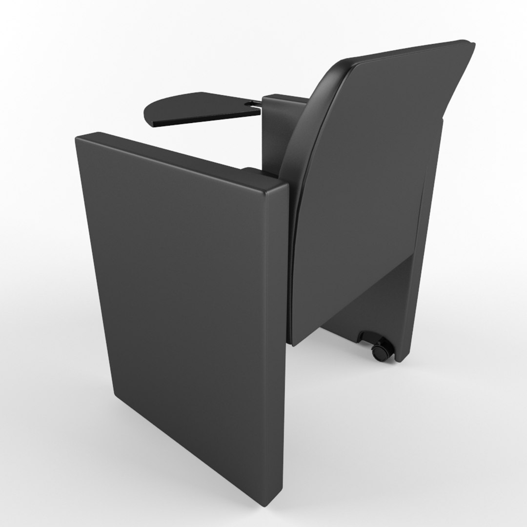 Mobile Chair Table 3d Model