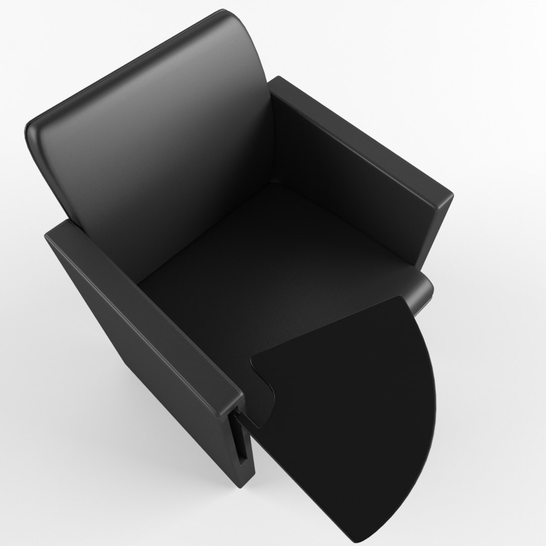 Mobile Chair Table 3d Model