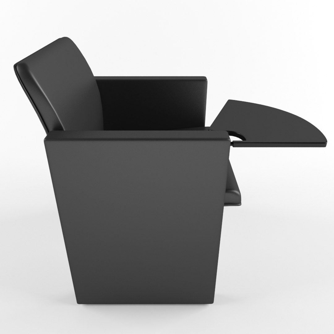 Mobile Chair Table 3d Model