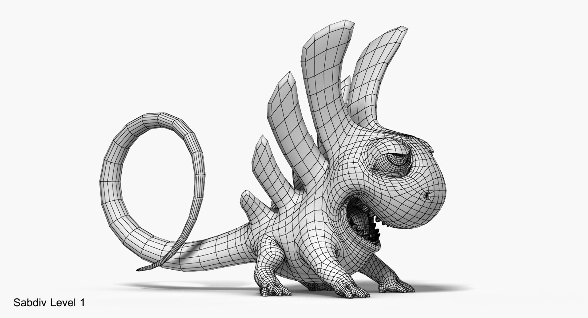 lizard character rig max