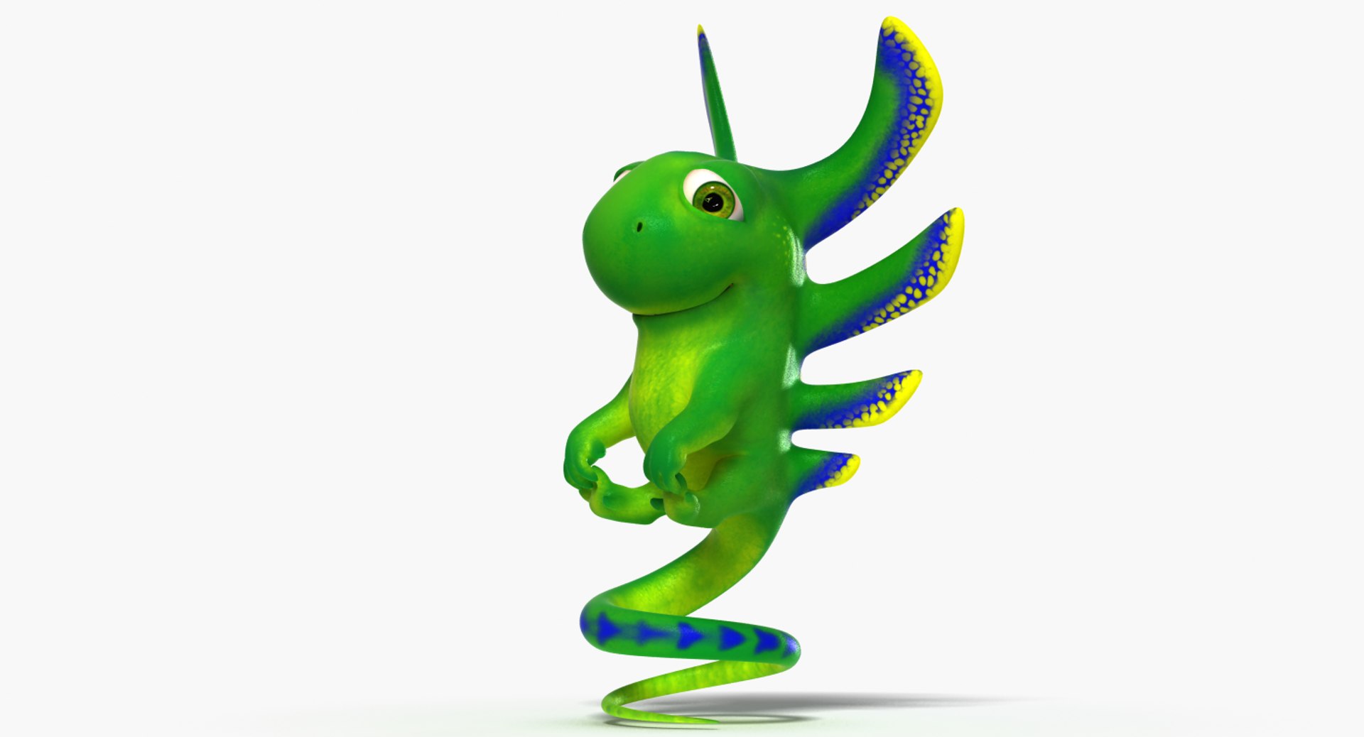 lizard character rig max