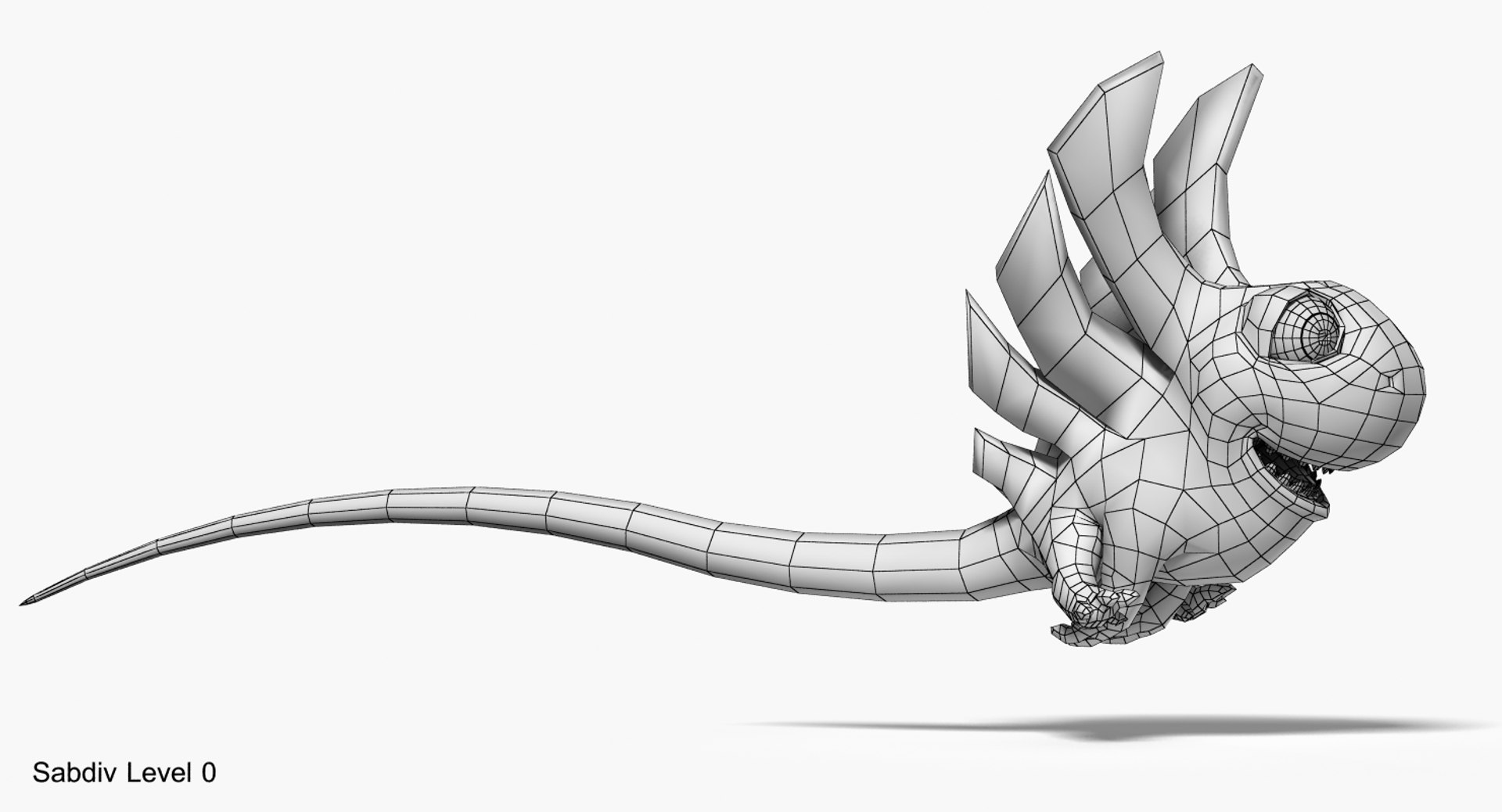 lizard character rig max