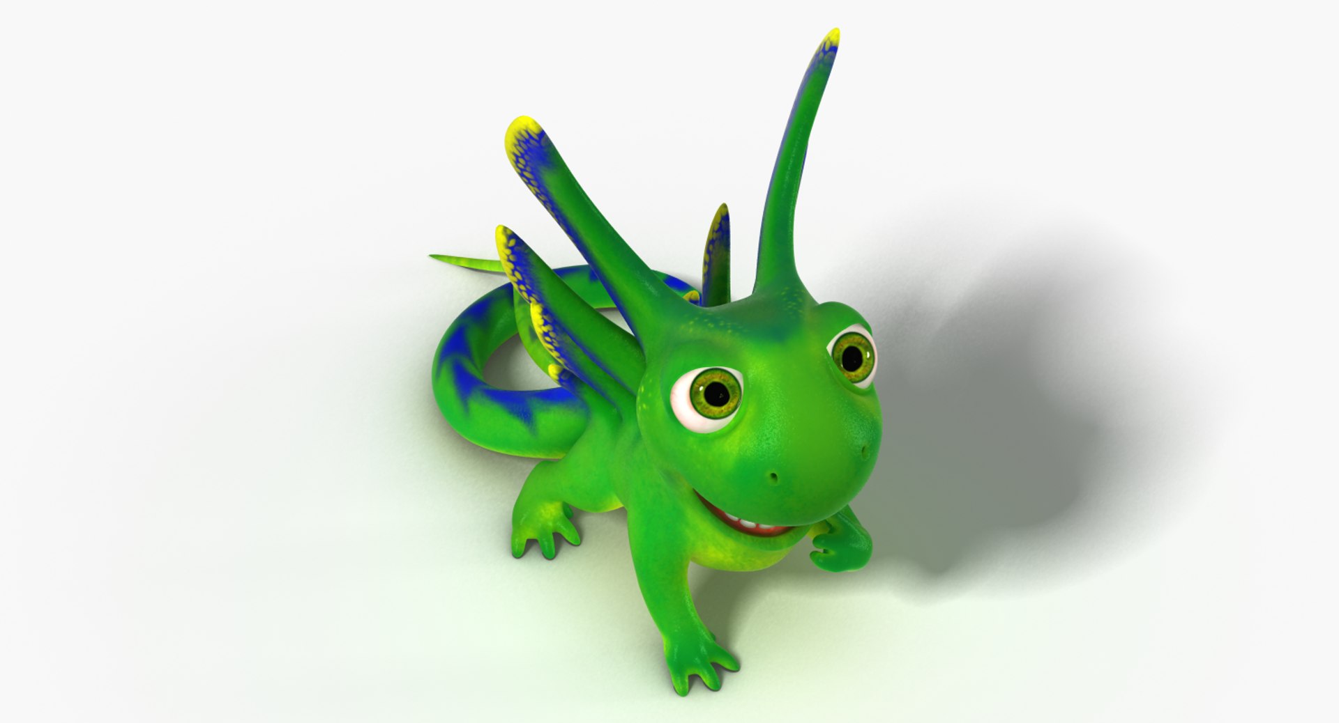 lizard character rig max