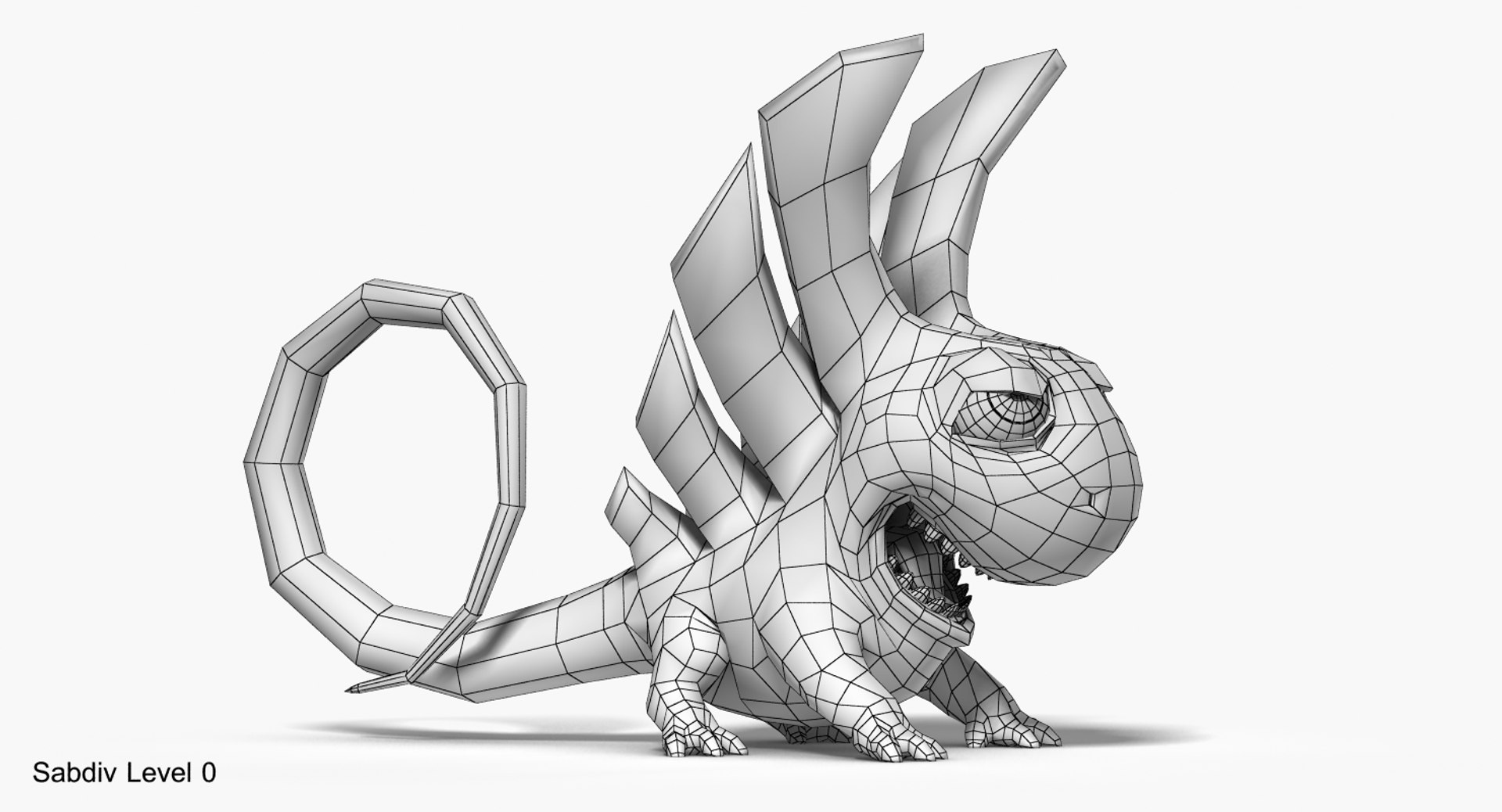 lizard character rig max