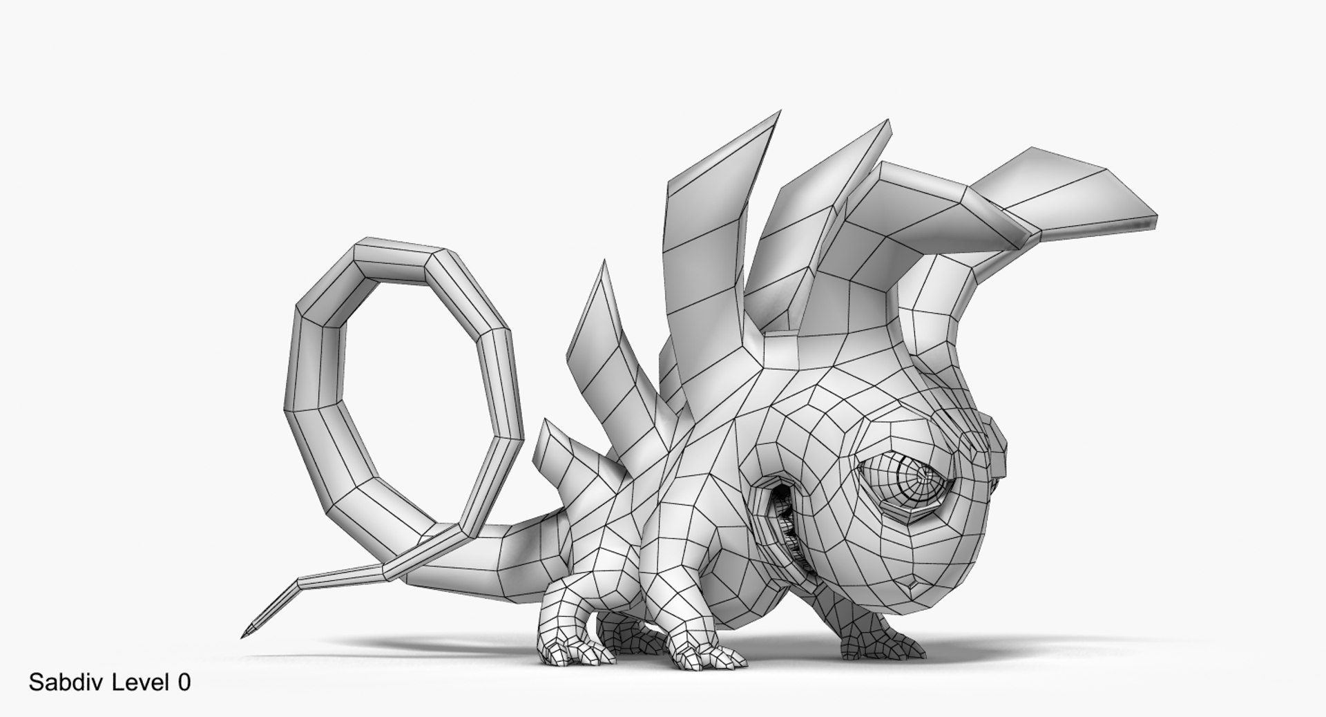 lizard character rig max