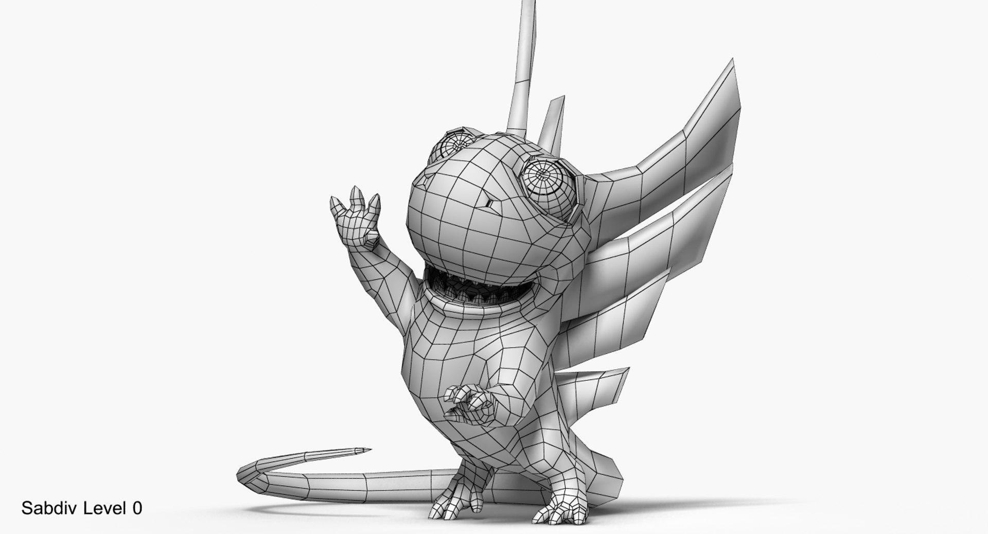 lizard character rig max