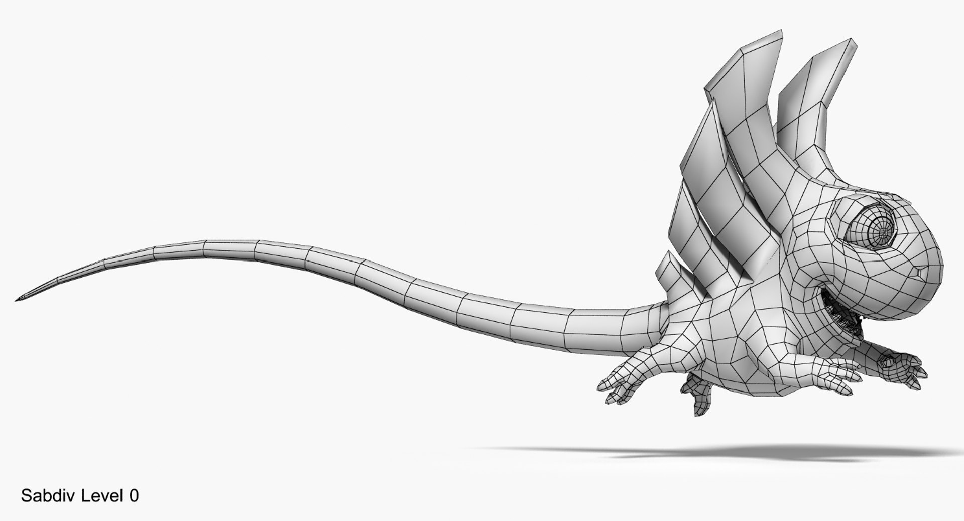 lizard character rig max