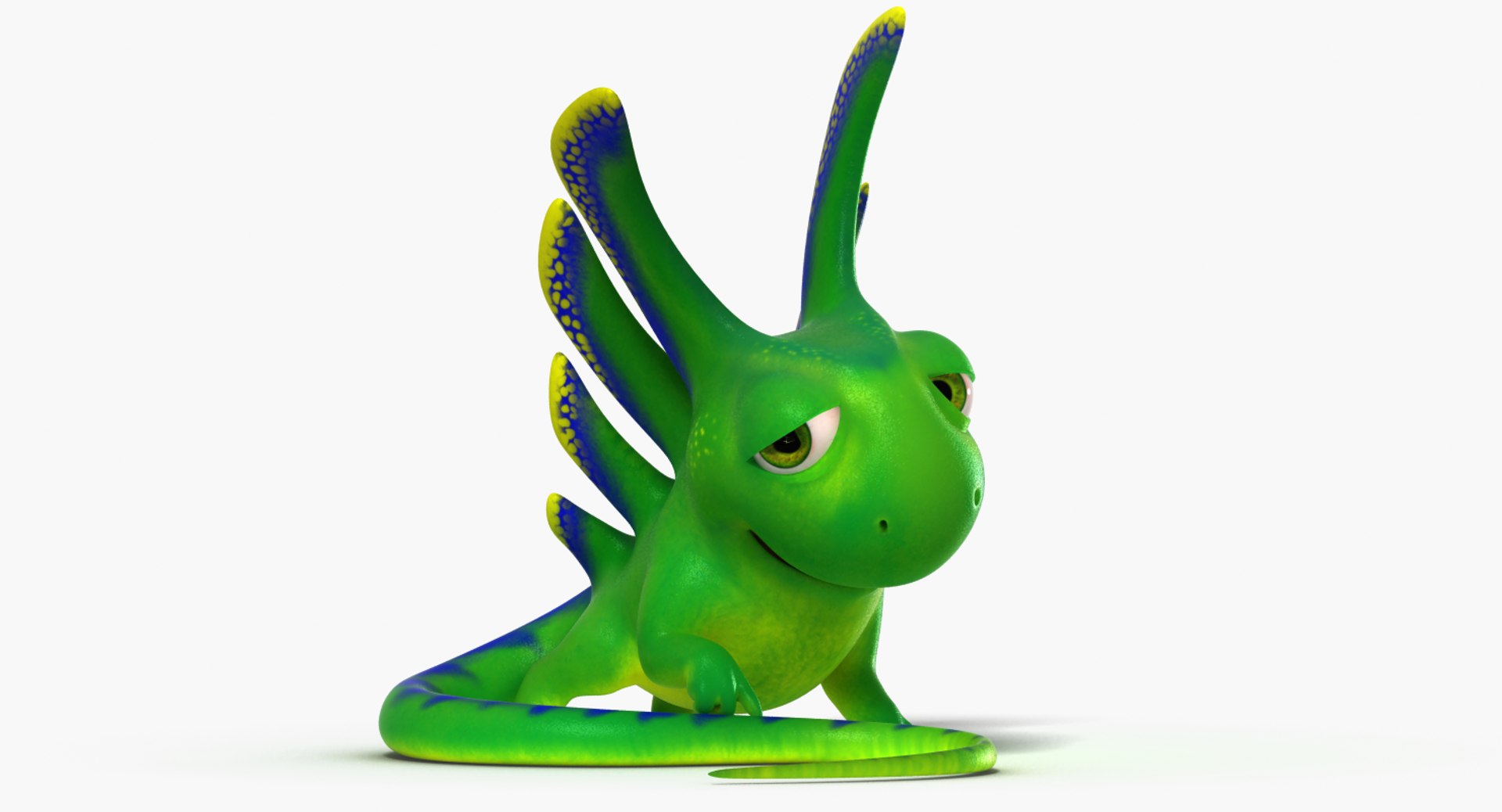 lizard character rig max