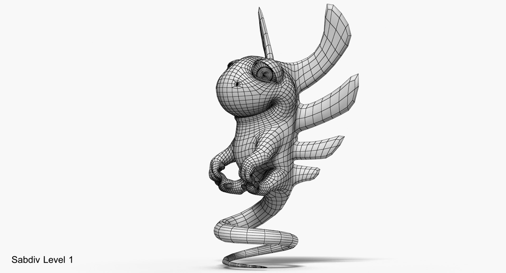 lizard character rig max