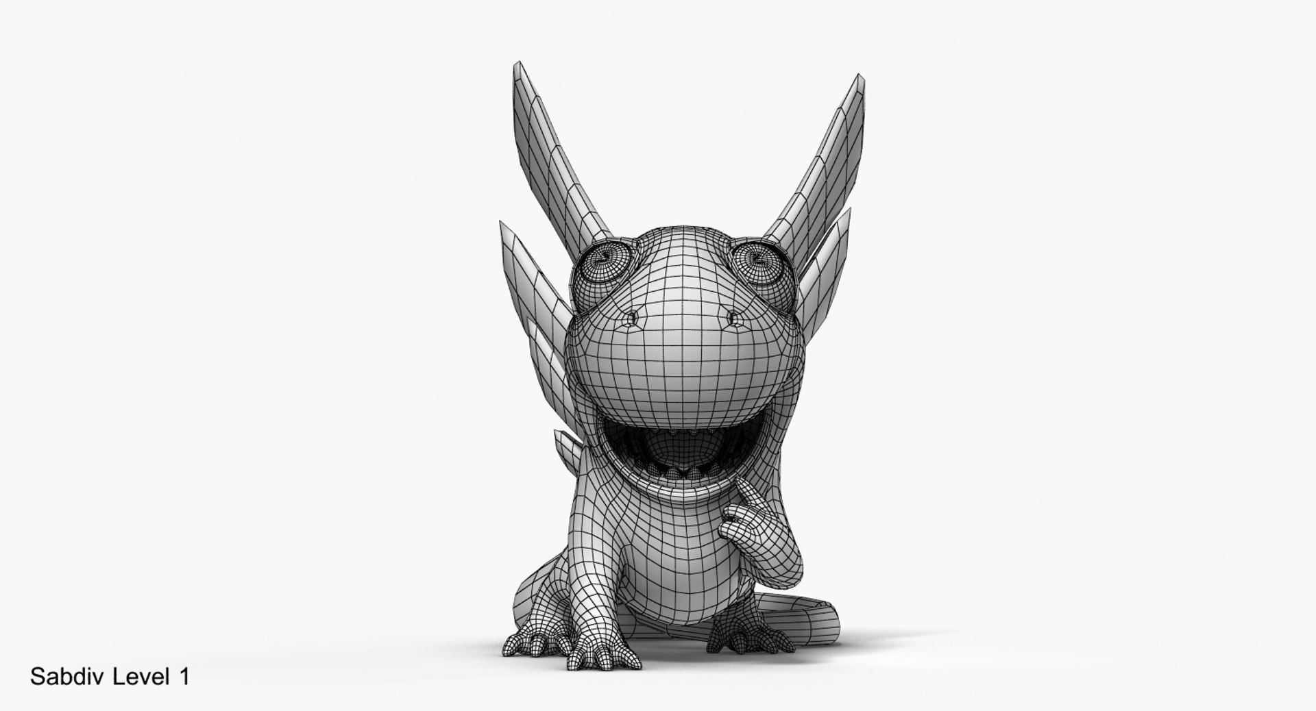 lizard character rig max