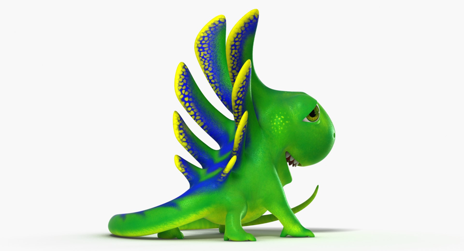 lizard character rig max