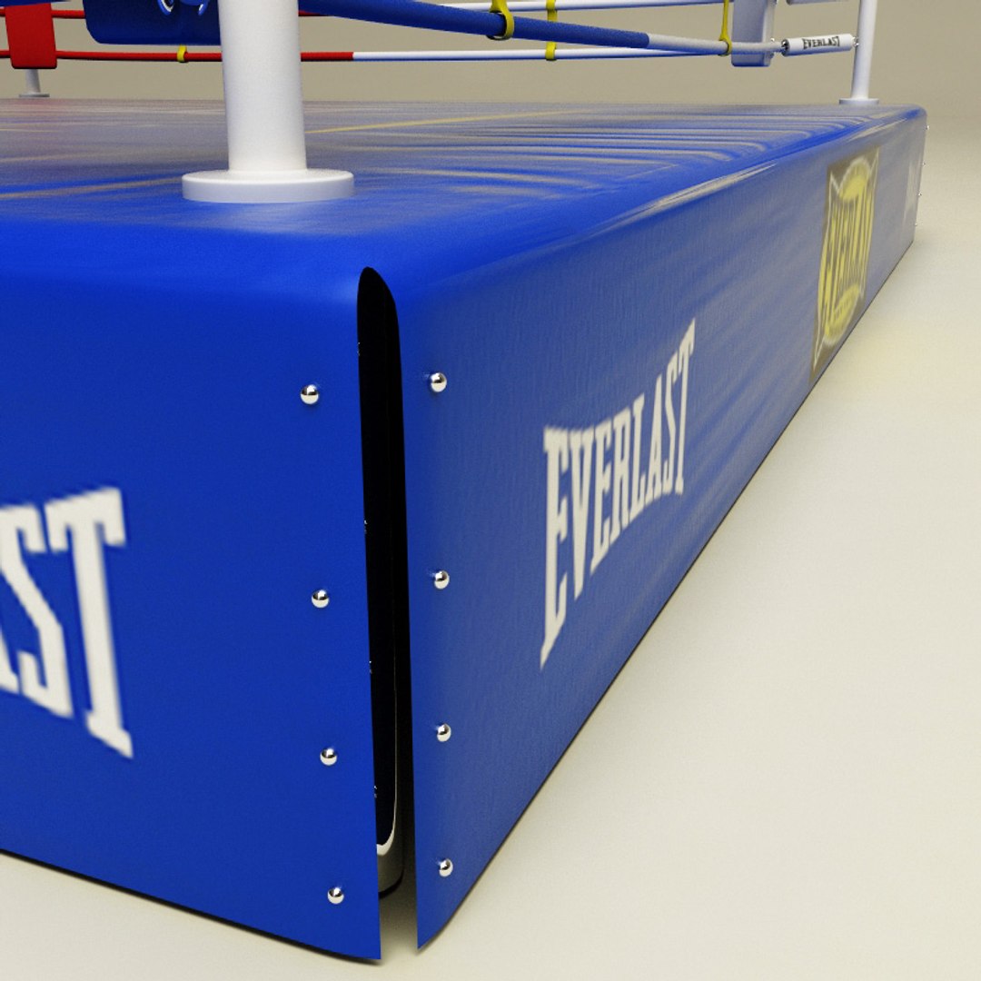 3d Boxing Ring V2 Model