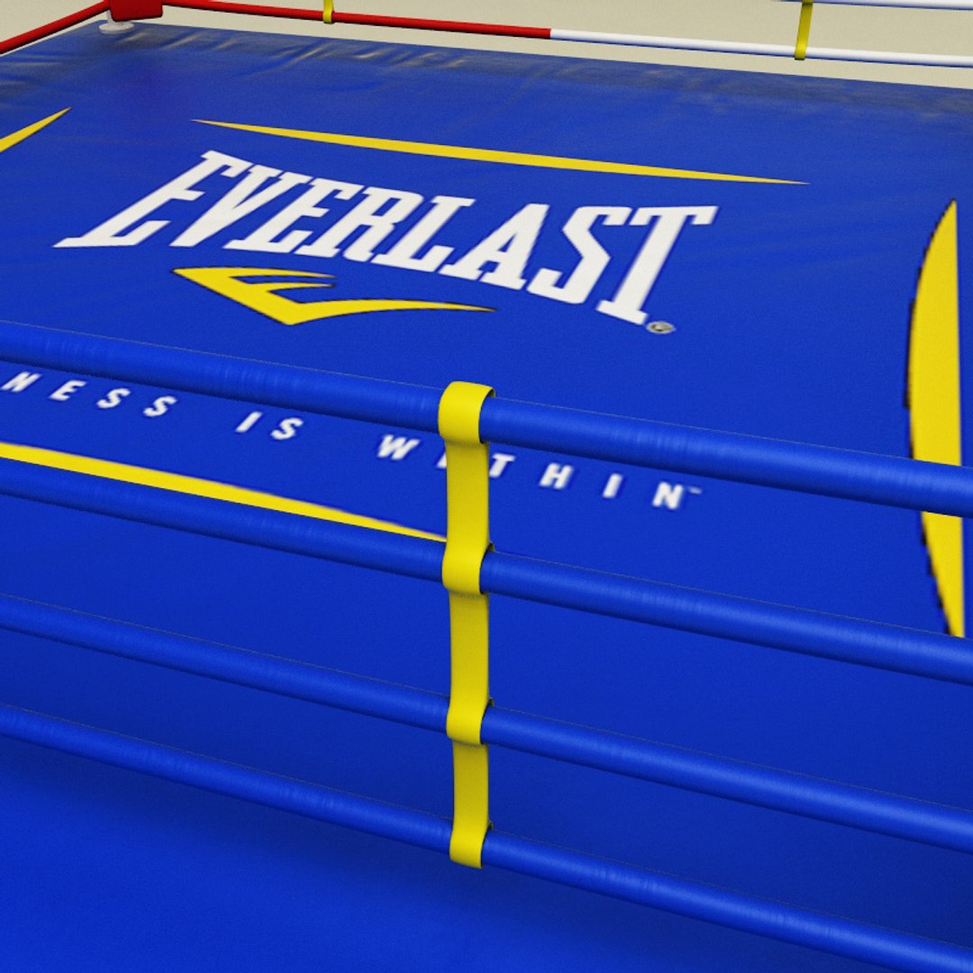 3d Boxing Ring V2 Model