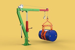 Download 3D Industrial Crane SketchUp Models - TurboSquid