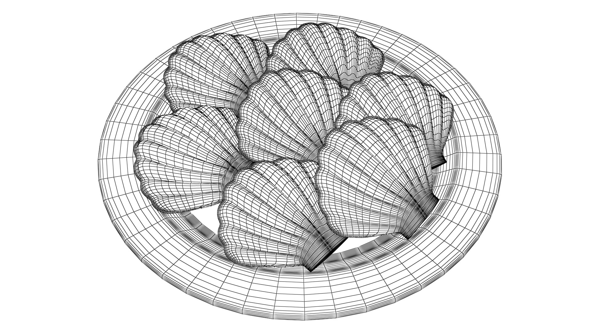 Shell Dessert Model - TurboSquid 2105731