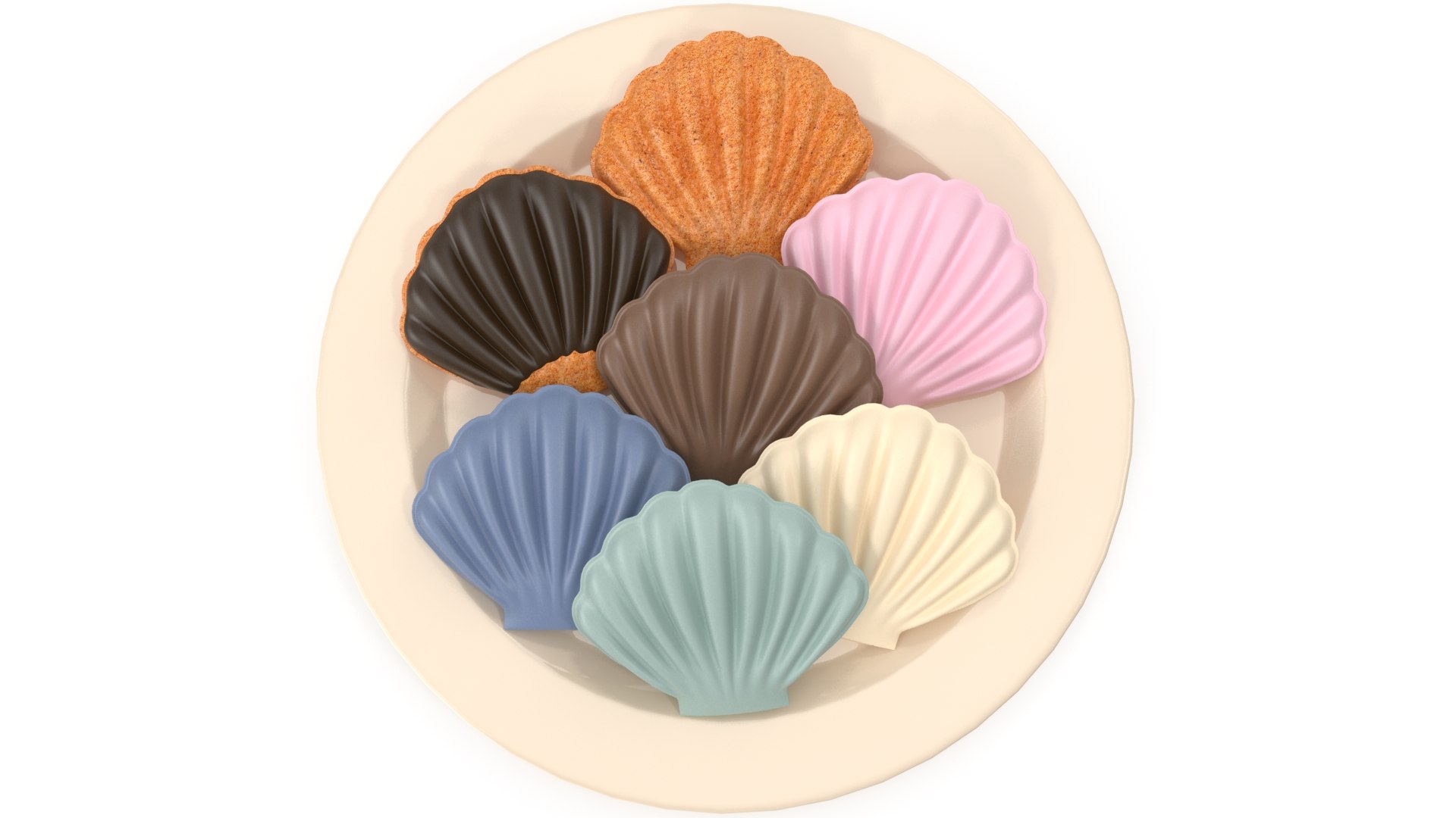 Shell Dessert Model - TurboSquid 2105731