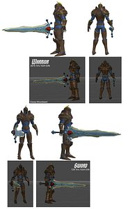 Rigged 3D Sword Models For Download | TurboSquid