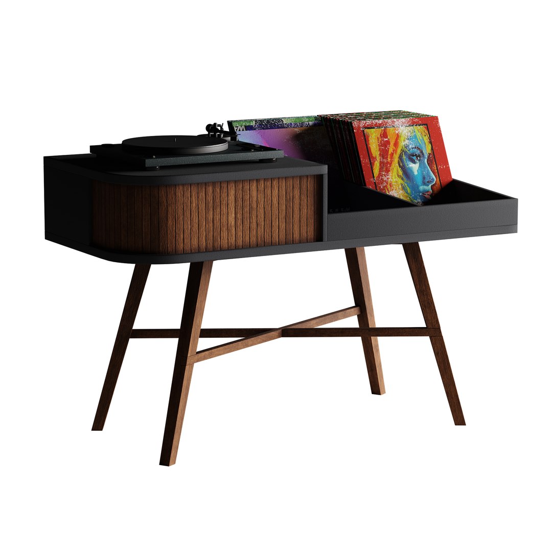 The Vinyl Table 3D Model - TurboSquid 1762656