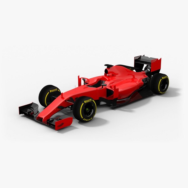 3d generic formula 1 2016 model