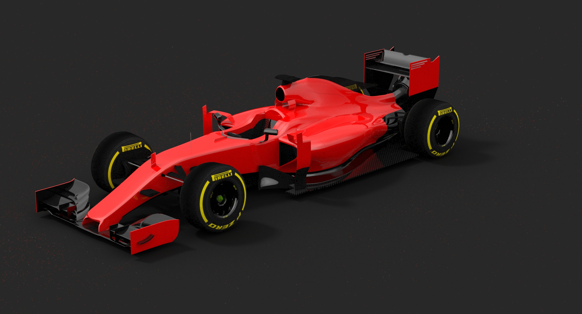 3d Generic Formula 1 2016 Model