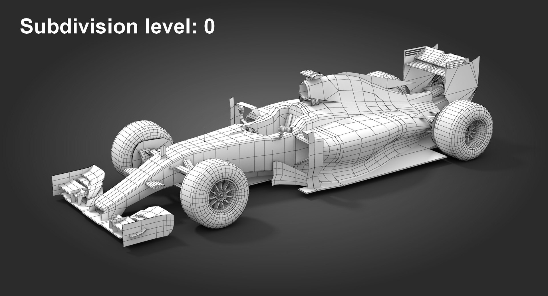 3d Generic Formula 1 2016 Model
