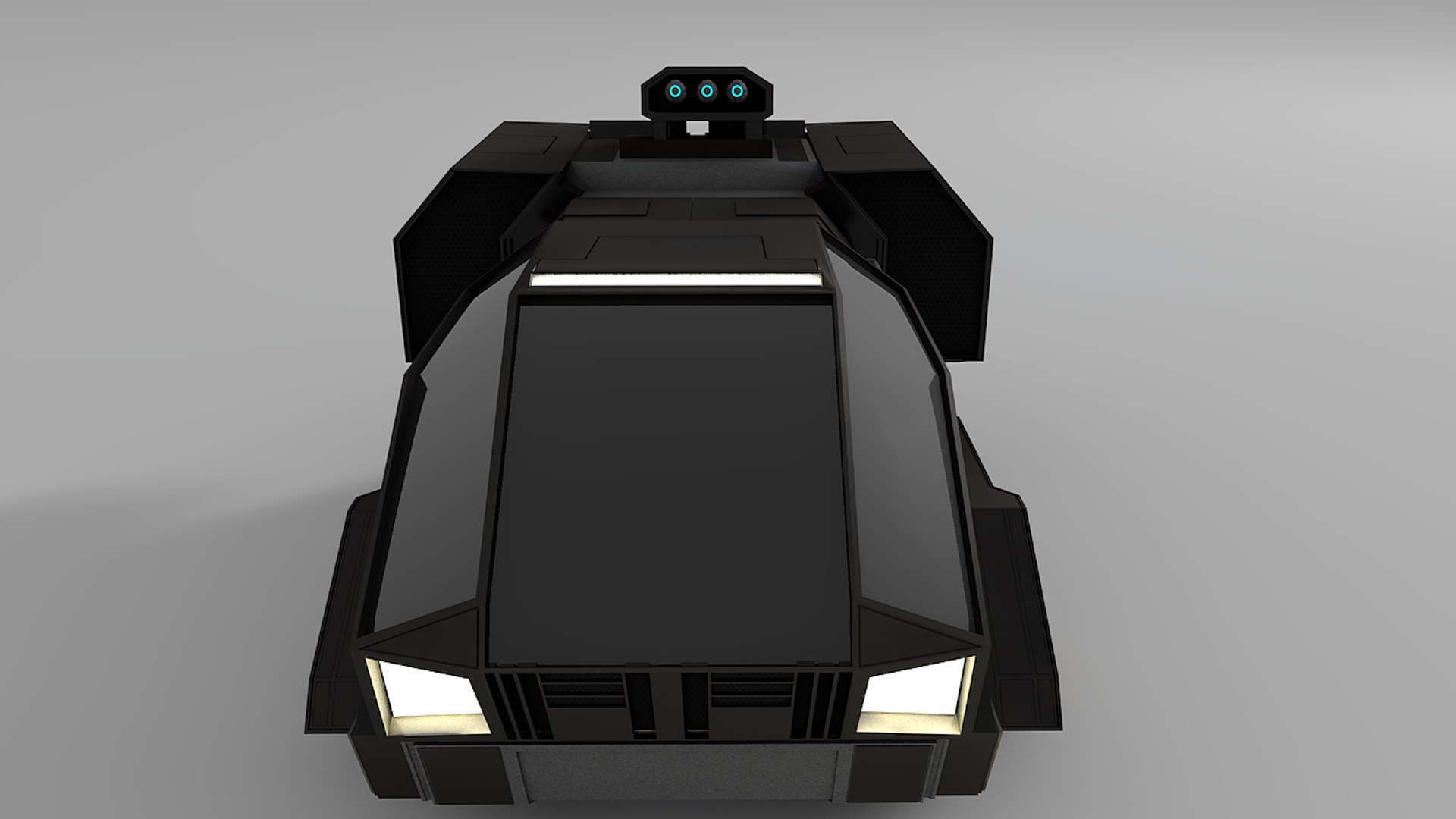 3d Model Futuristic Tank Ev-105