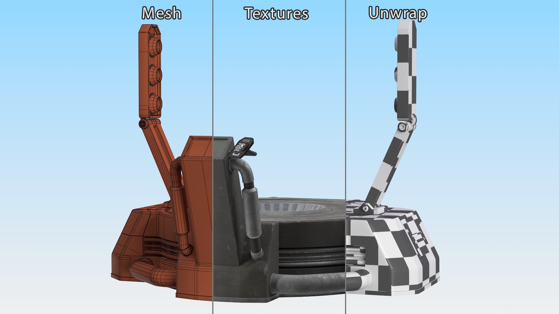 Sci Fi Teleport Machine Is Off 3D Model - TurboSquid 2236579