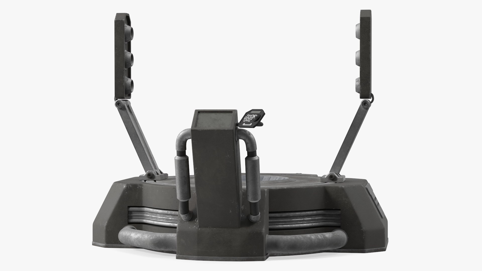 Sci Fi Teleport Machine Is Off 3D Model - TurboSquid 2236579