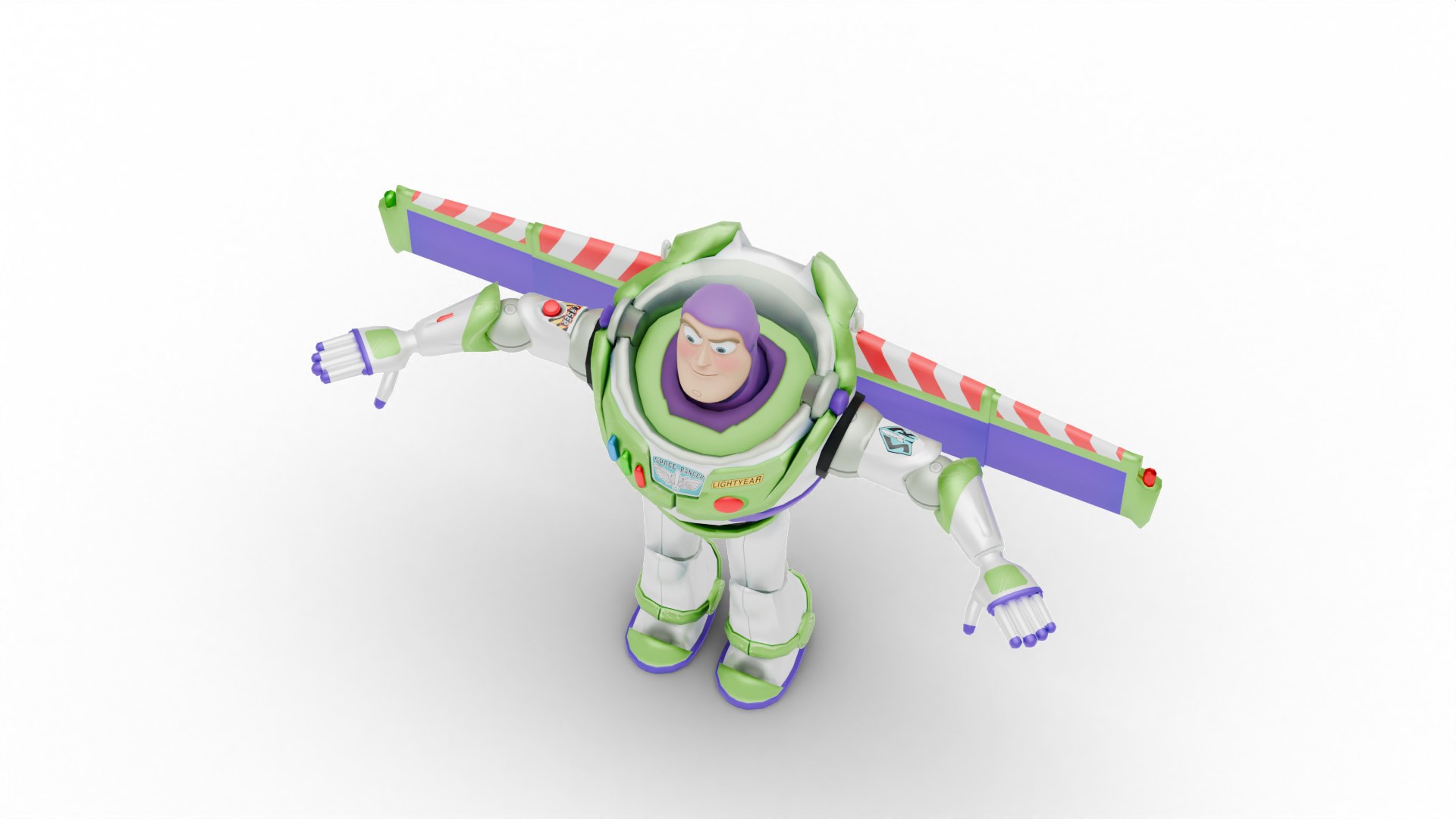 Toy Story Buzz Lightyear 3D Model - TurboSquid 2462767