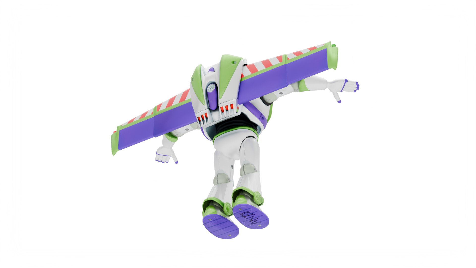 Toy Story Buzz Lightyear 3D Model - TurboSquid 2462767