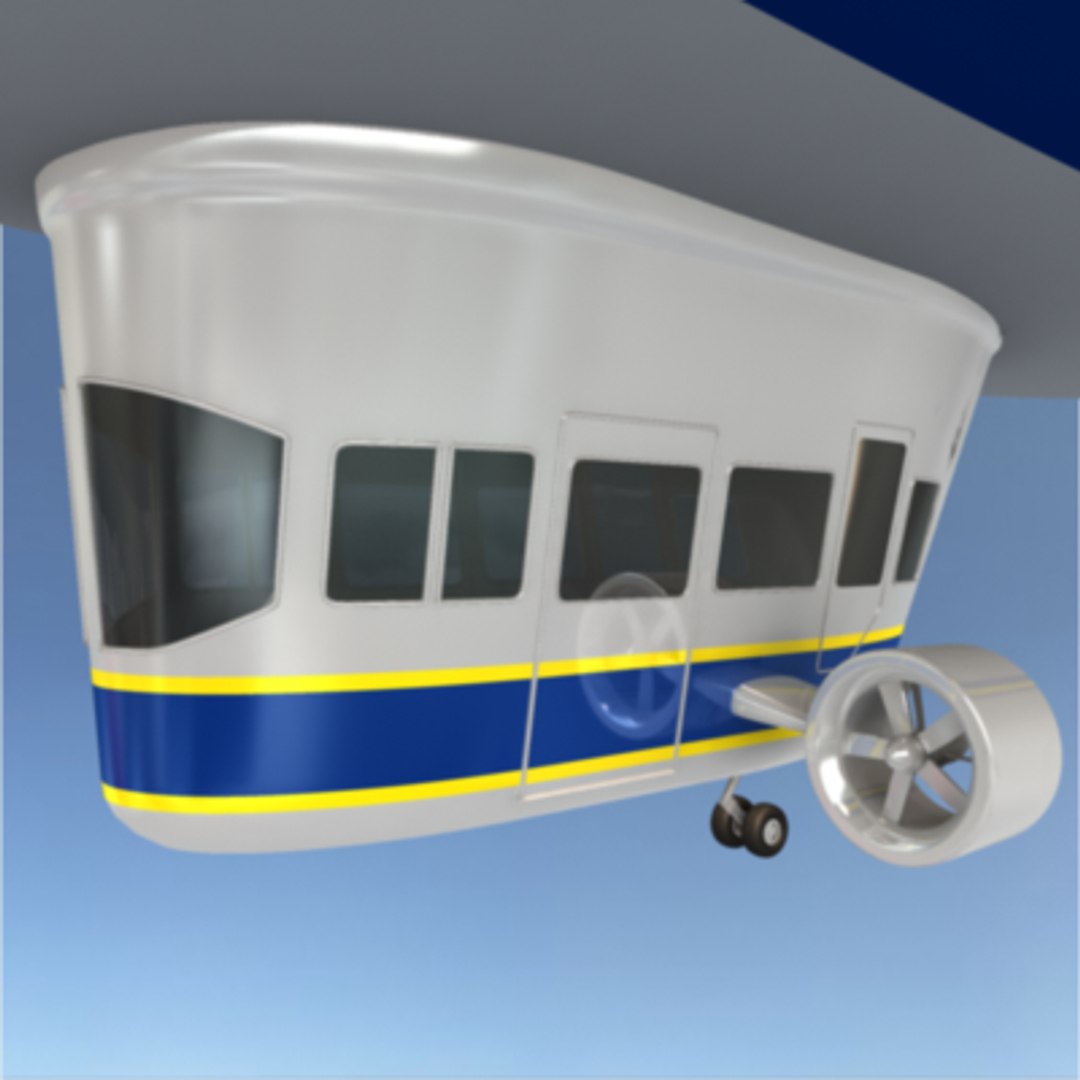 3d Model Goodyear Blimp Years