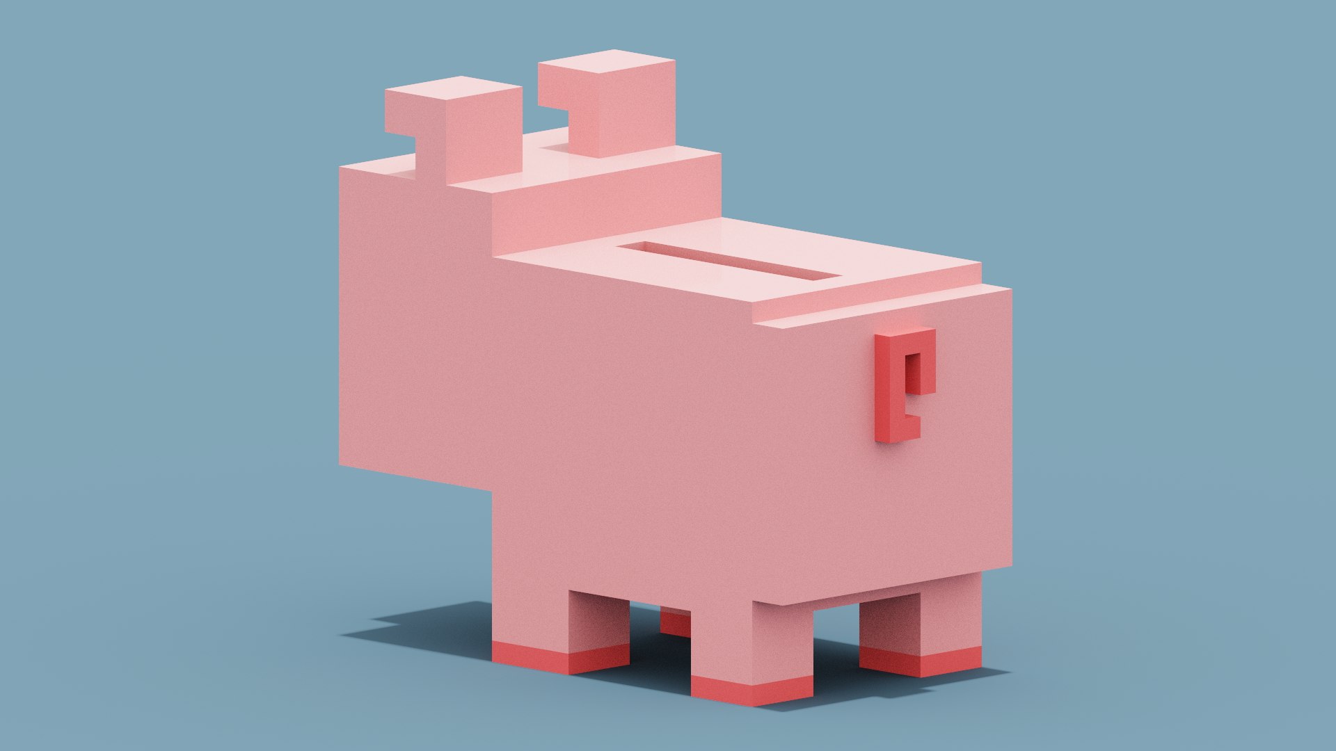 Piggy Bank 3D Model - TurboSquid 2184646