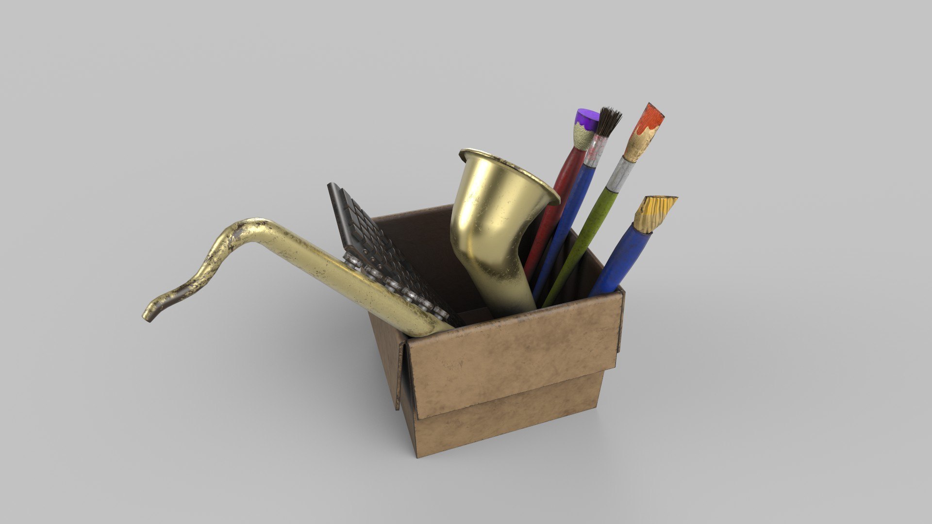 3D Cartons - TurboSquid 1922721