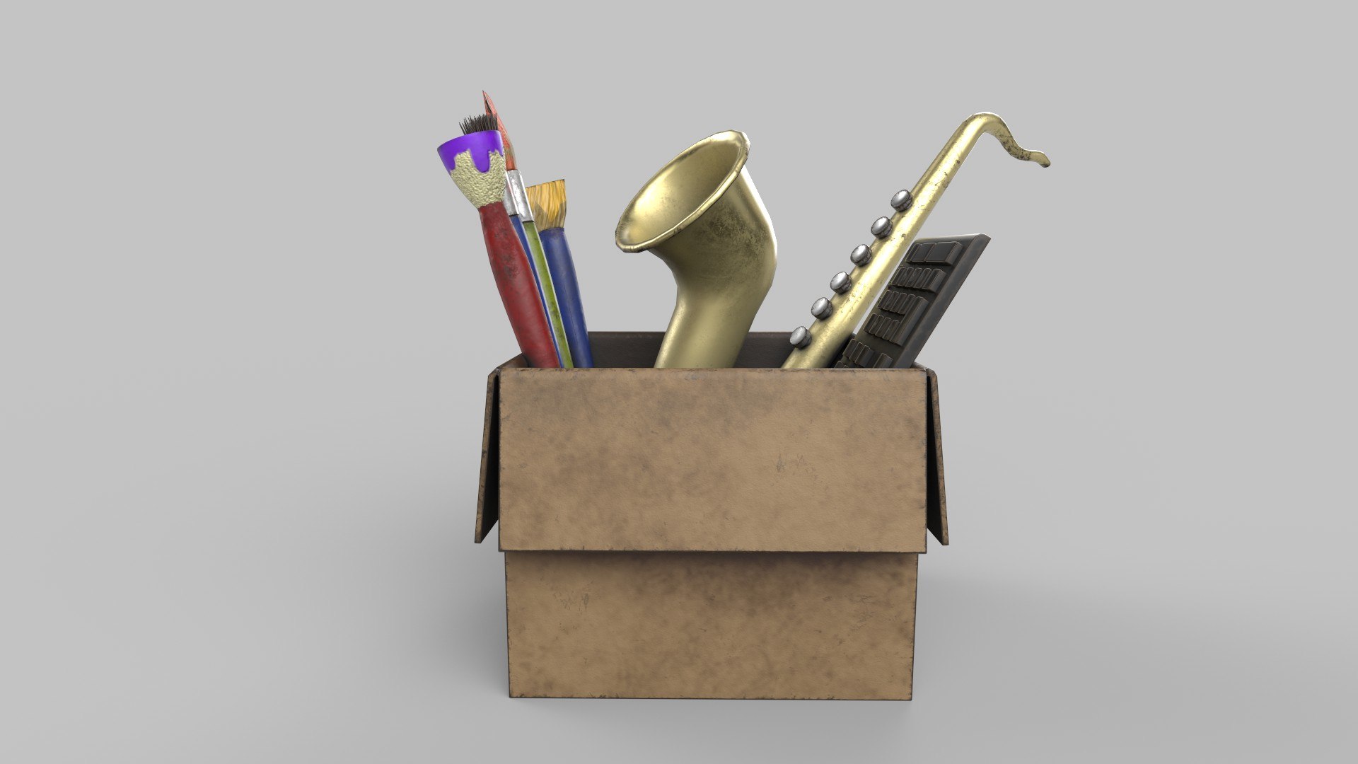 3D Cartons - TurboSquid 1922721