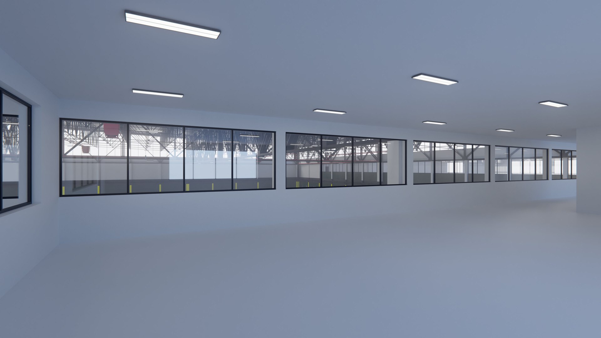 Airplane Hangar Interior 12 3D - TurboSquid 1997068