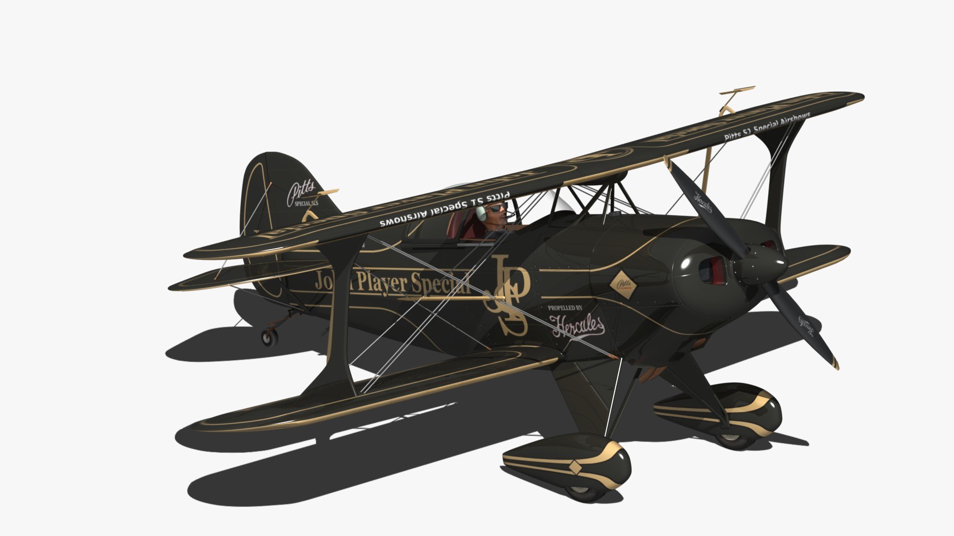 3d Model Pitts S1