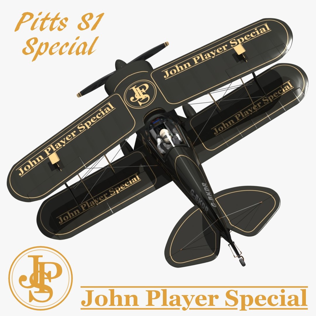 3d Model Pitts S1