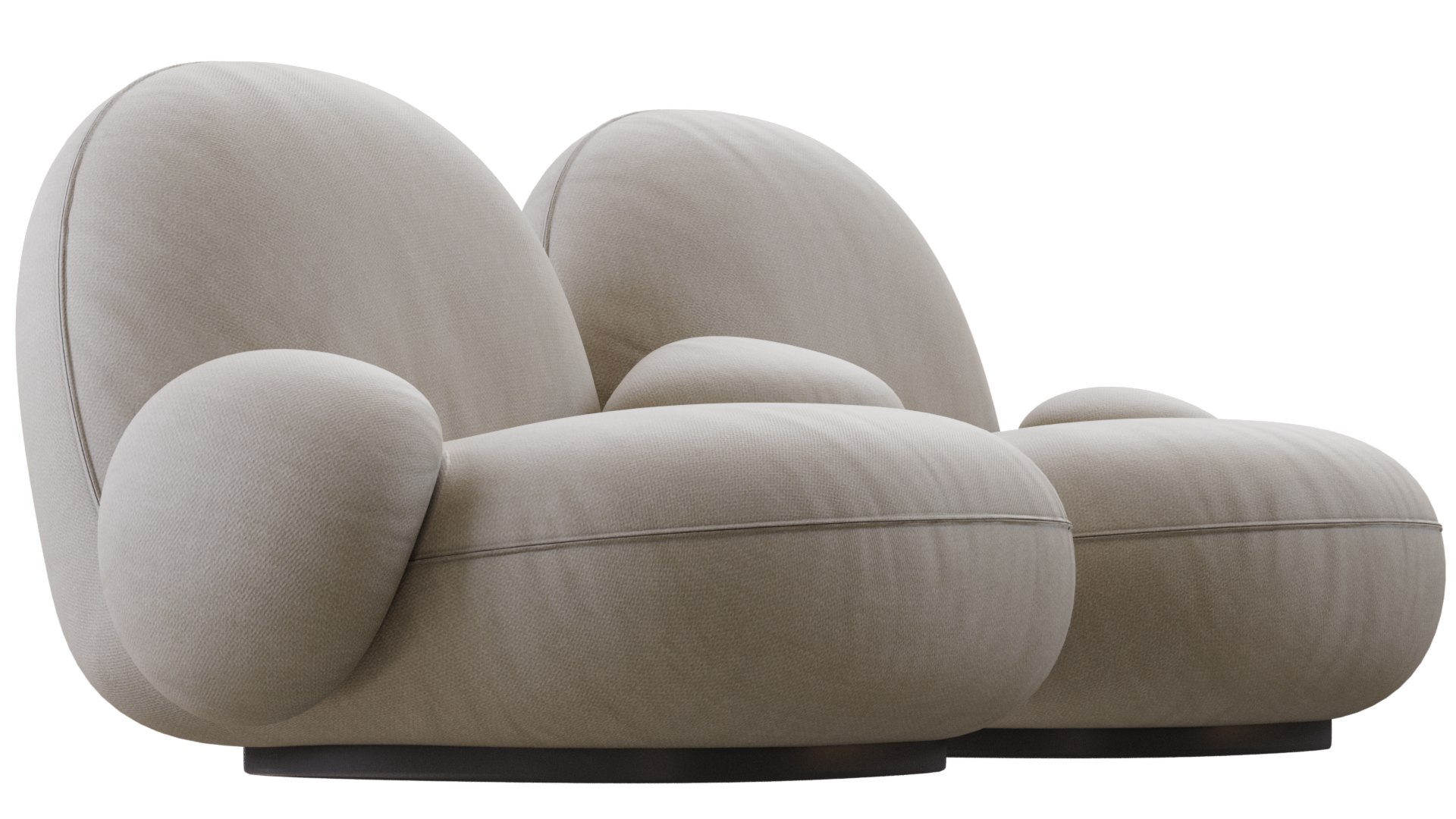 3D Model Pacha Sofa By Gubi - TurboSquid 1999744