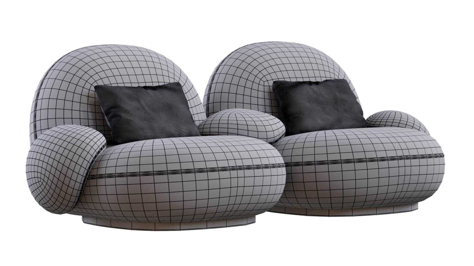 3D Model Pacha Sofa By Gubi - TurboSquid 1999744