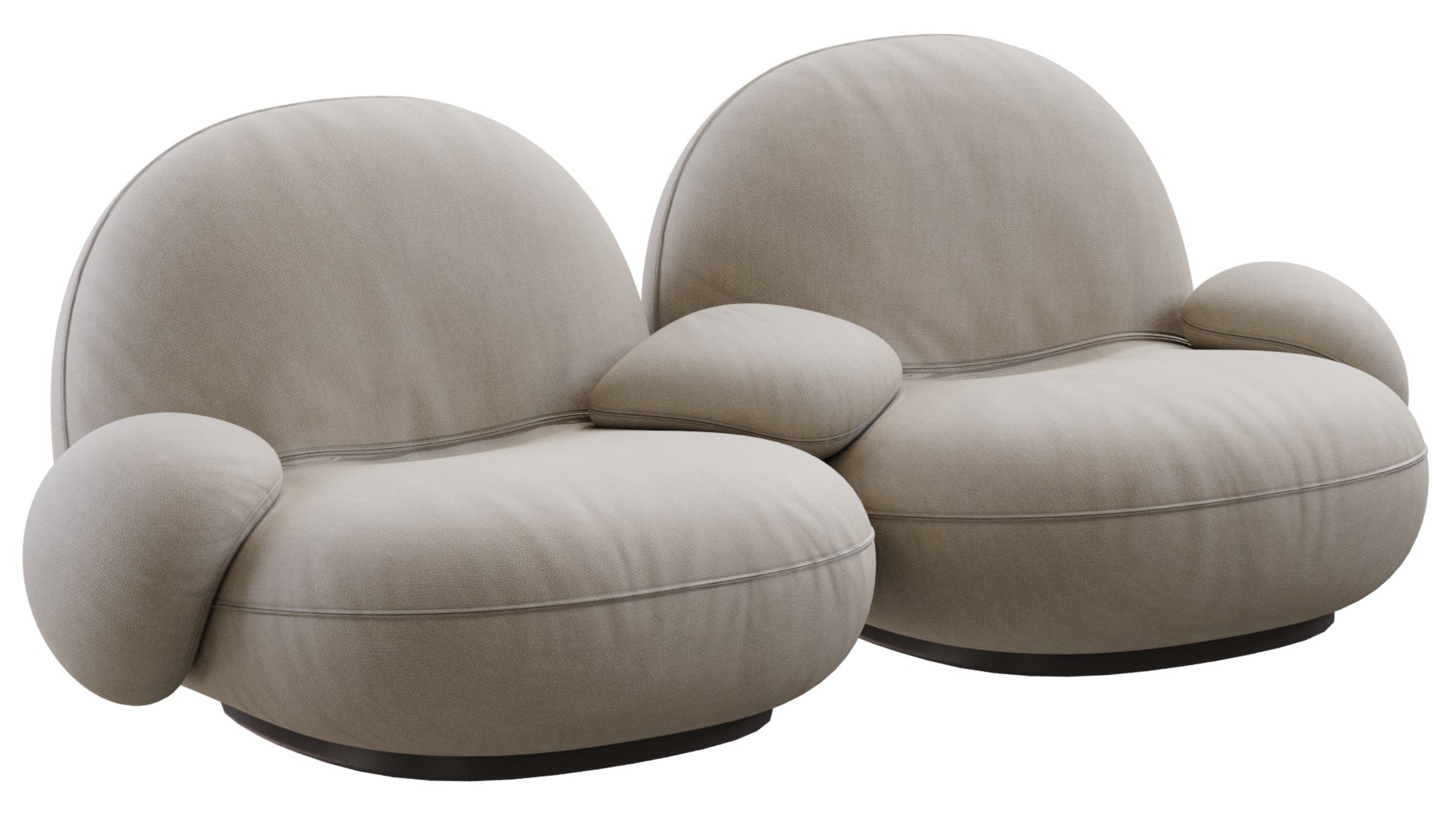 3D Model Pacha Sofa By Gubi - TurboSquid 1999744