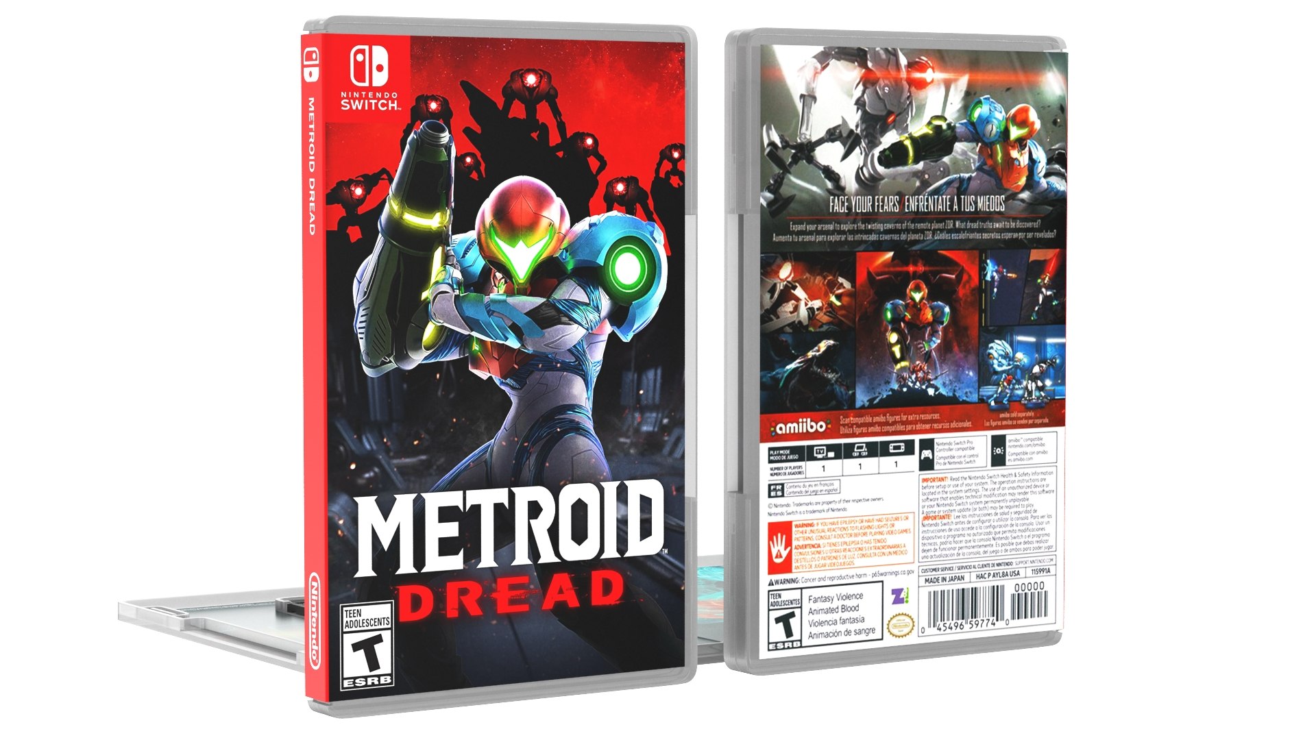 3D Detailed Cartridge Case Metroid Dread - TurboSquid 2064401