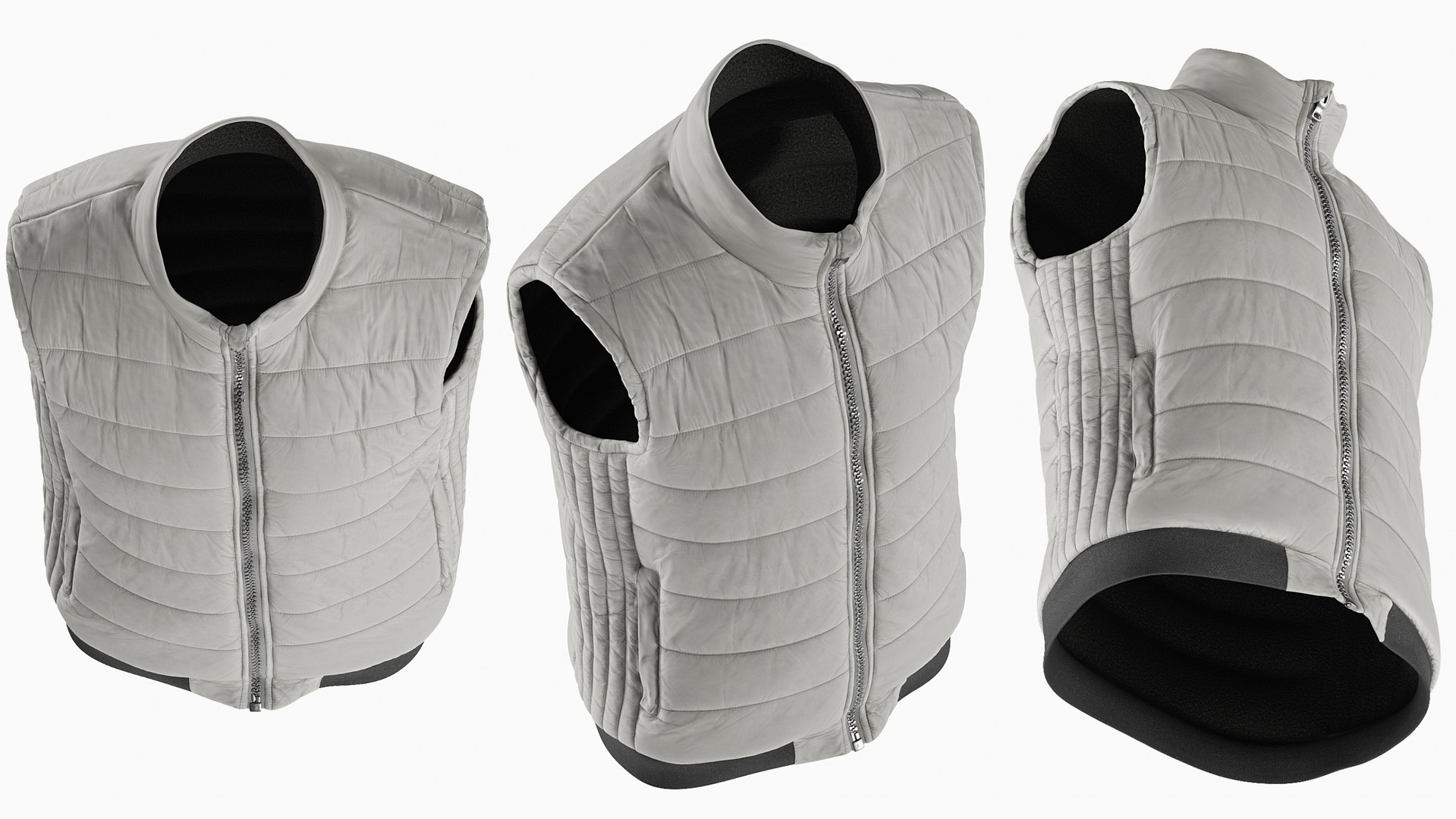 Realistic men s vest 3D model - TurboSquid 1705382