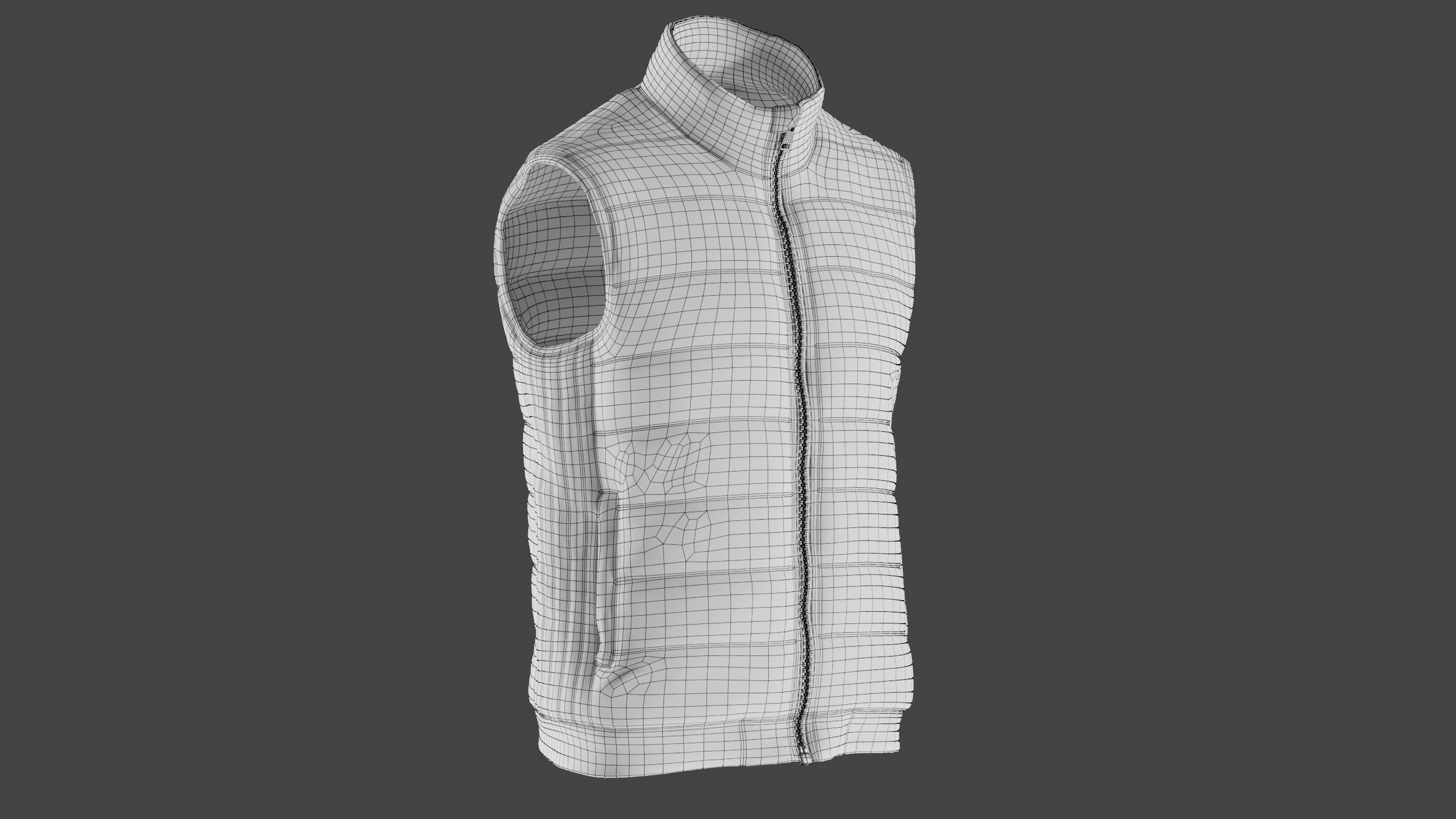 Realistic men s vest 3D model - TurboSquid 1705382