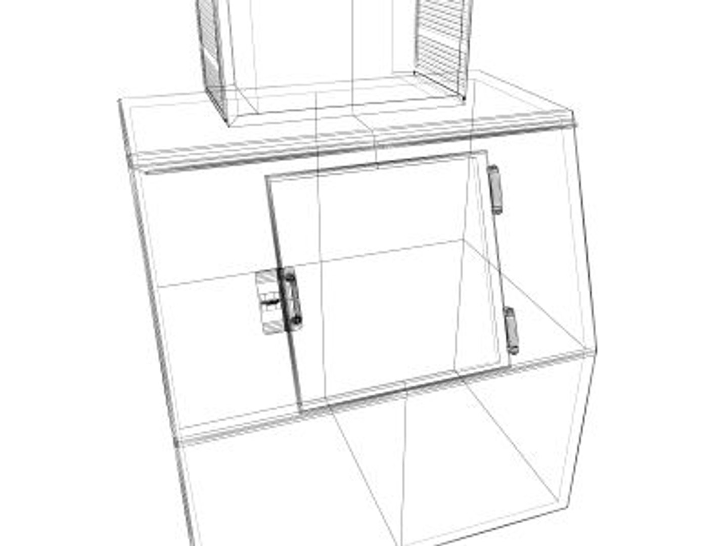 Ice Merchandiser 3d Model